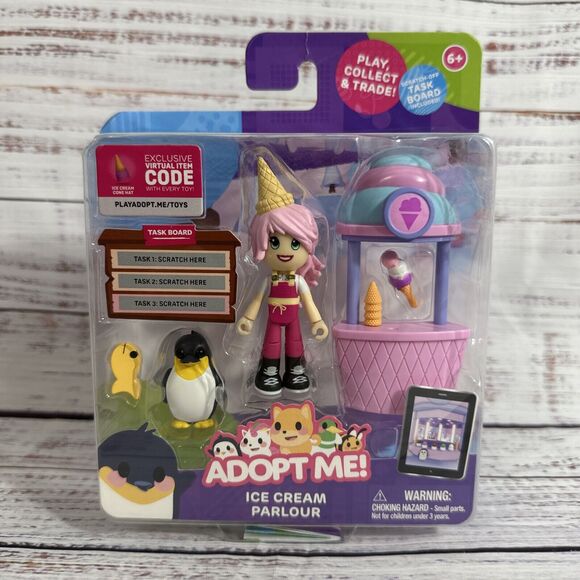 Jazwares | Toys | Jazwares Adopt Me Ice Cream Parlour 5 Piece Playset W ...